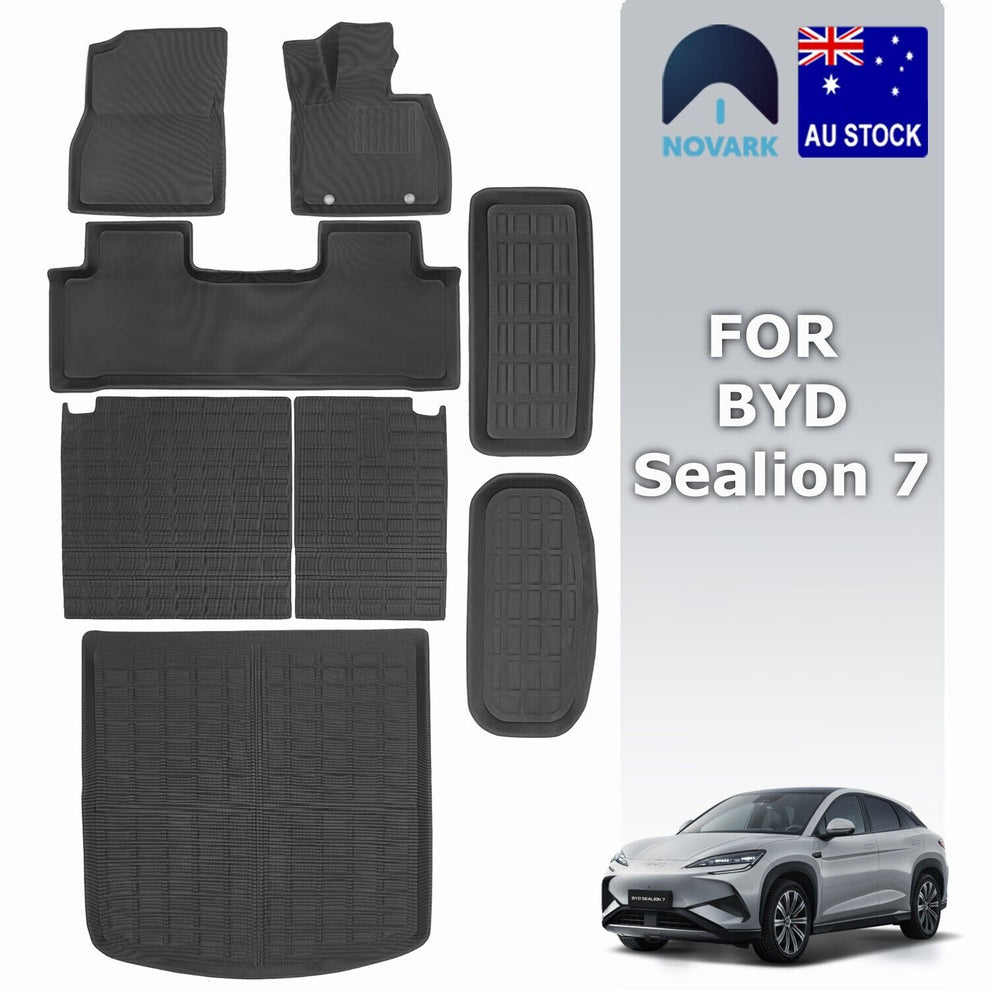 All-Weather BYD Sealion 7 Floor Mats Boot Liner 3D XPE/Carpet – Novark ...