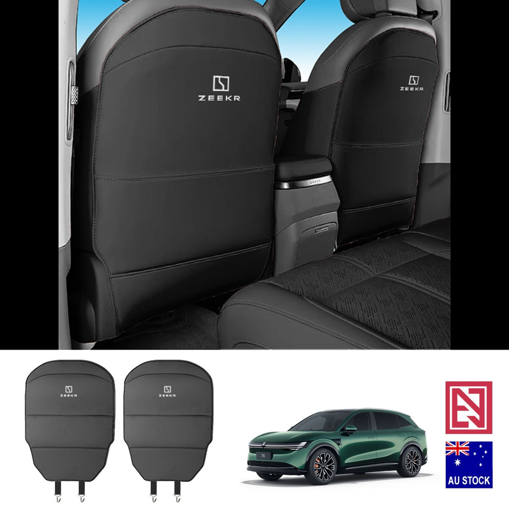 Zeekr 7X 25+ Rear Row Anti-Kick Mat Full Cover Protection Seat Back Co ...
