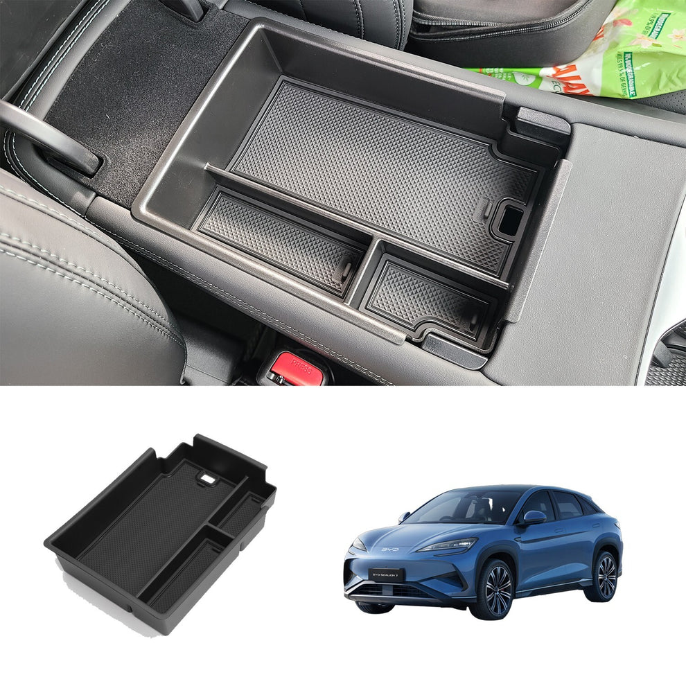 BYD Sealion 7 Center Console Armrest Storage Organiser Lower Console T ...
